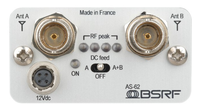 AS-62 Dual Channel Active Antenna Splitter | Gotham Sound