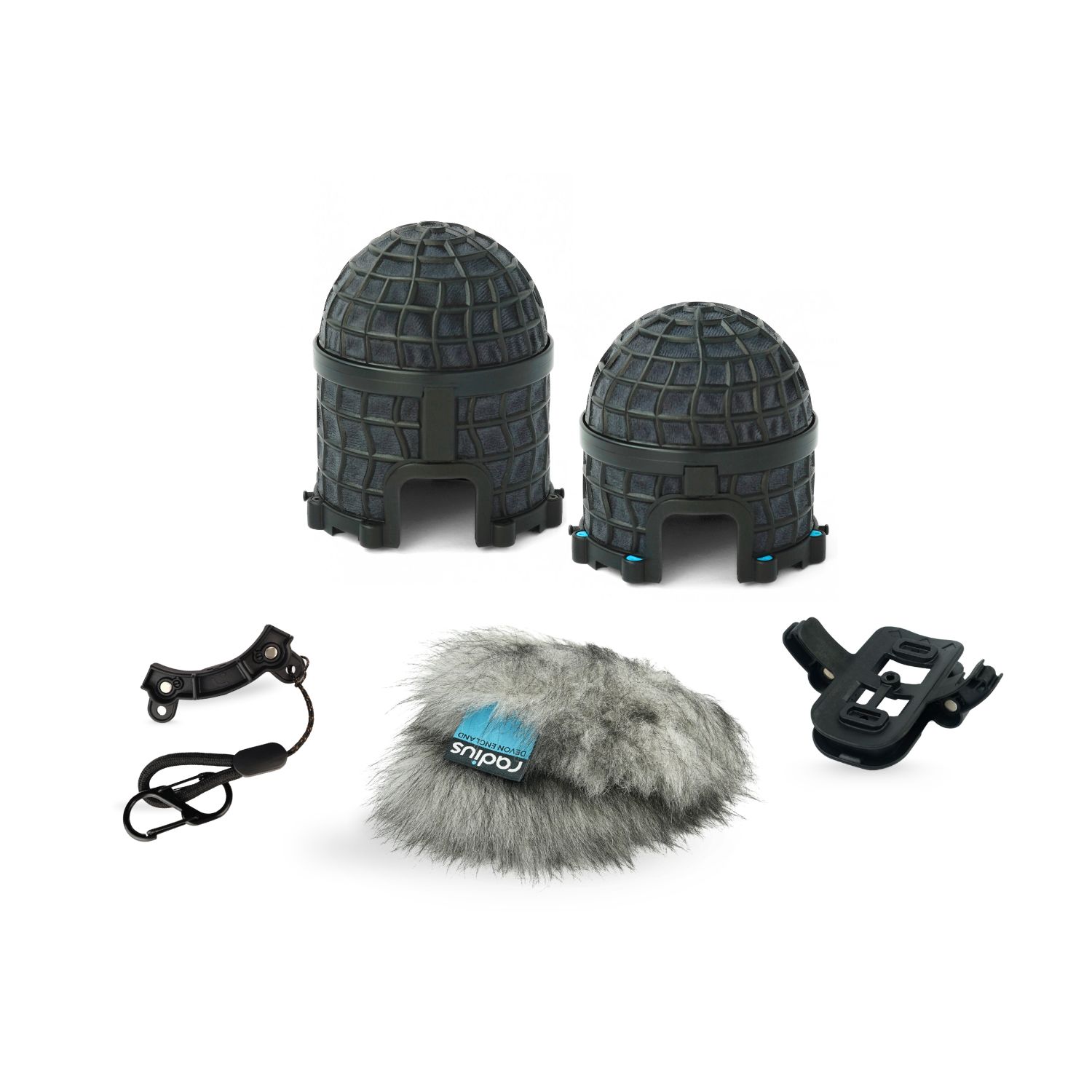 Mini-Alto Windshield Add-On Kit with Long-Pile Fur | Gotham Sound