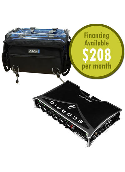 Scorpio Recorder Bag & Power Bundle | Gotham Sound